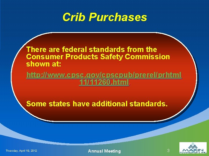 Next up Allison DavisBrown The Importance of Crib