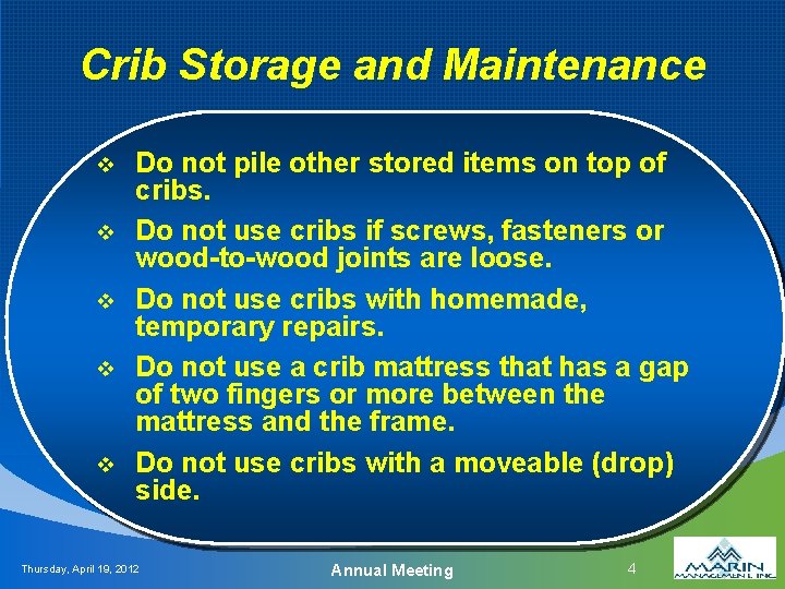 Next up Allison DavisBrown The Importance of Crib