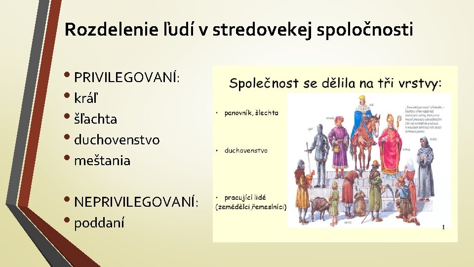 III OBRAZY STREDOVEKHO SVETA FEUDALIZMUS KTO IL V