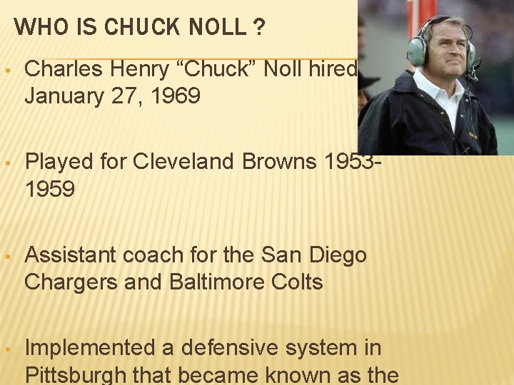 An American Story THE STEEL CURTAIN The Beginning
