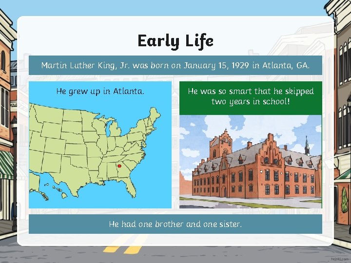 Vocabulary to Know Segregation separation keeping people apart