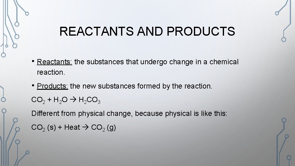PHYSICAL VS CHEMICAL CHANGES EVERETT MATTER AND CHEMISTRY