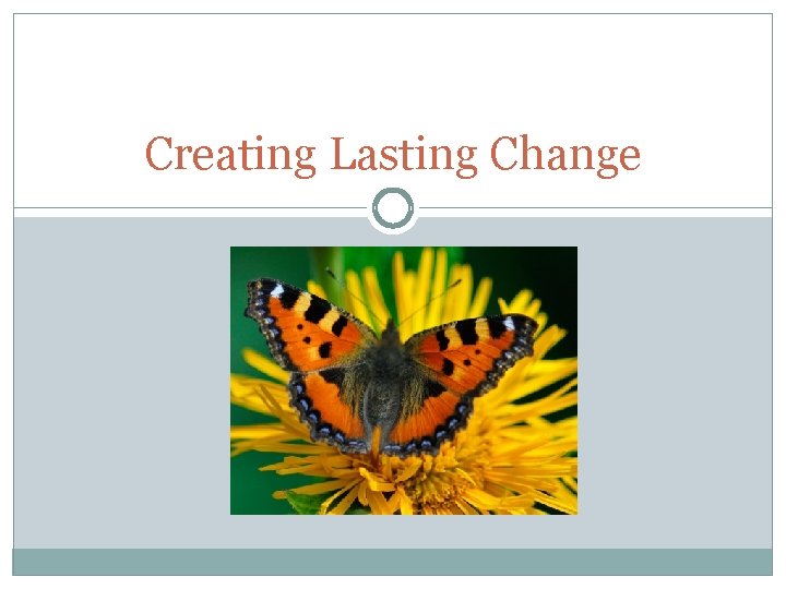 Creating Lasting Change Dealing With Difficulties I struggle