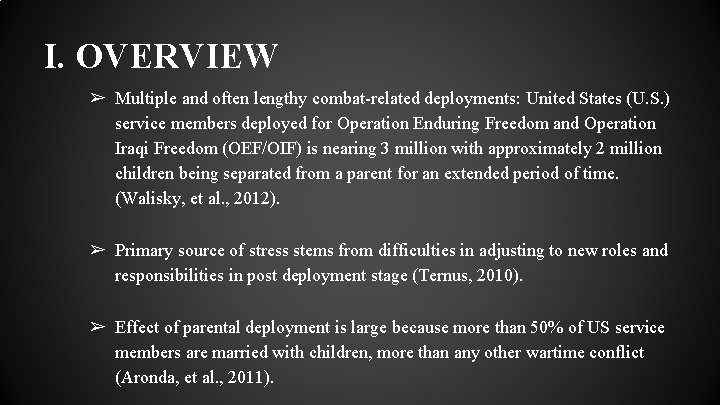 Counseling Children of Military Families Dealing With Deployment