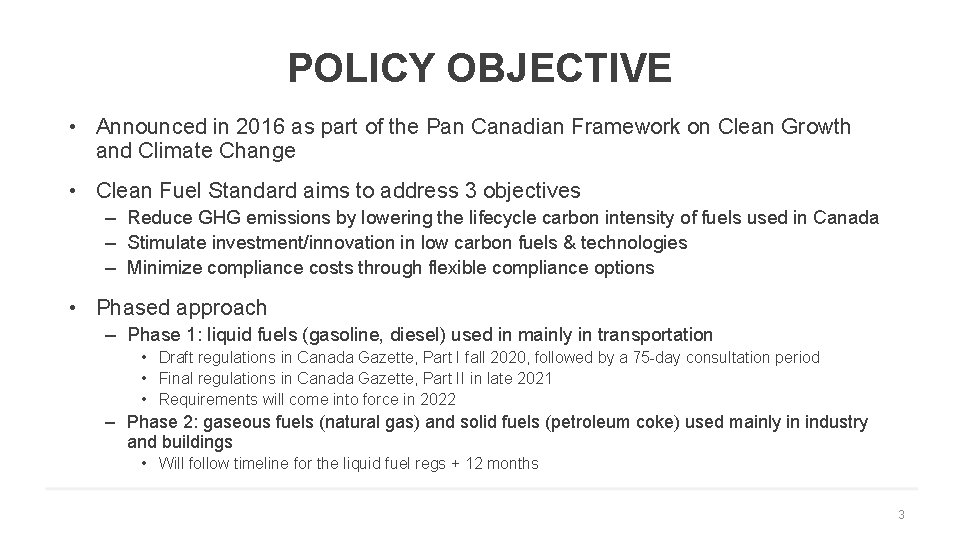 CLEAN FUEL STANDARD LAND USE AND BIODIVERSITY CRITERIA