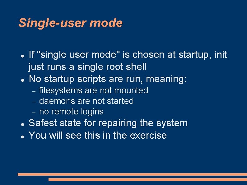 Free BSD startup and repair Af NOG 2007