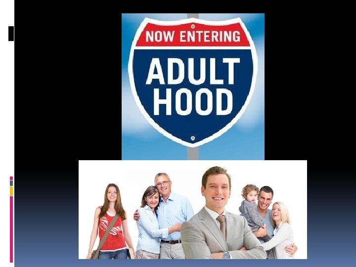 3 phases Young Adulthood 20 s and 30