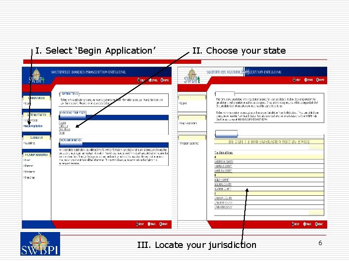 SOUTHWEST BORDER PROSECUTION INITIATIVE Online Training Tool Bureau