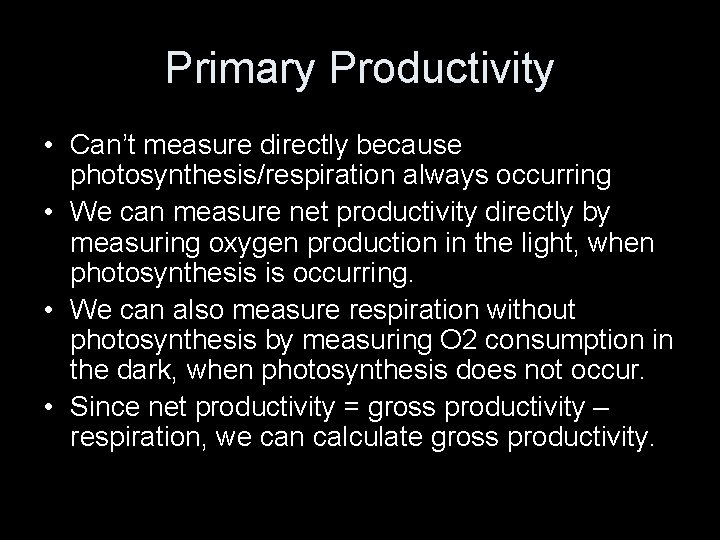 AP Lab 12 Dissolved Oxygen and Aquatic Primary