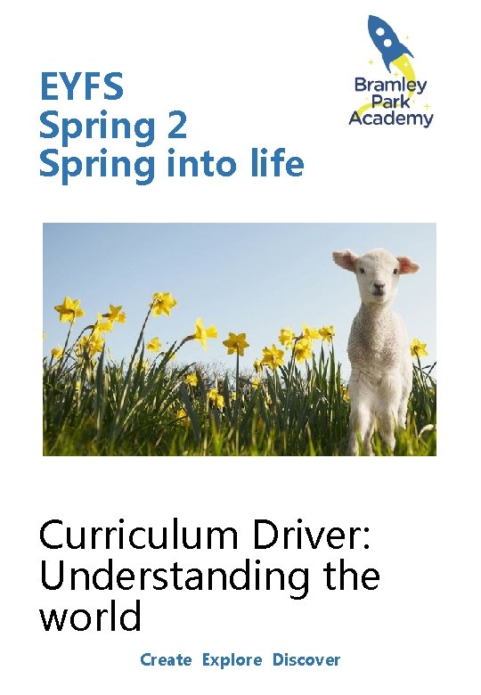 EYFS Spring 2 Spring into life Curriculum Driver