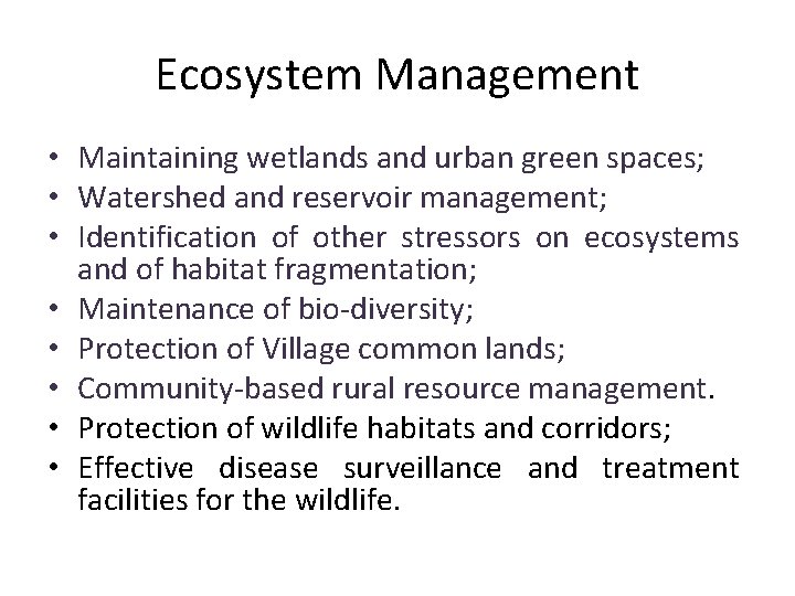 Scope of Prevention and Mitigation DRR Presentation4 Human