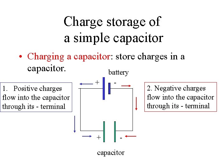 Physics beyond 2000 Chapter 14 Capacitance Capacitor A