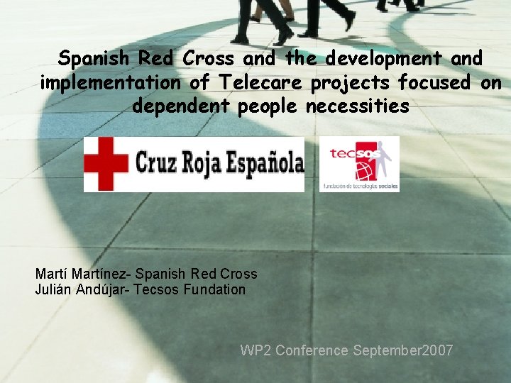 Spanish Red Cross and the development and implementation