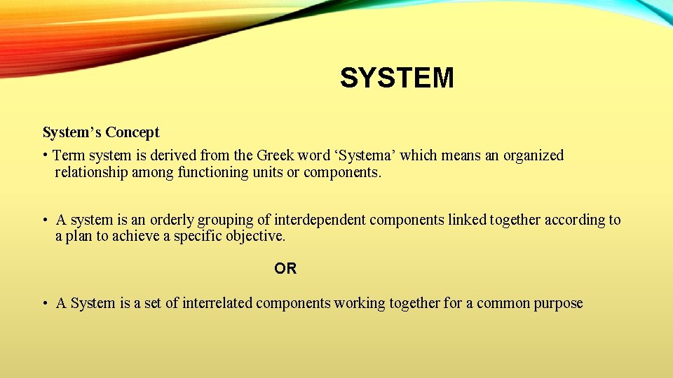 Systems Analysis And Design BSInformation Technology PII LECTURE1