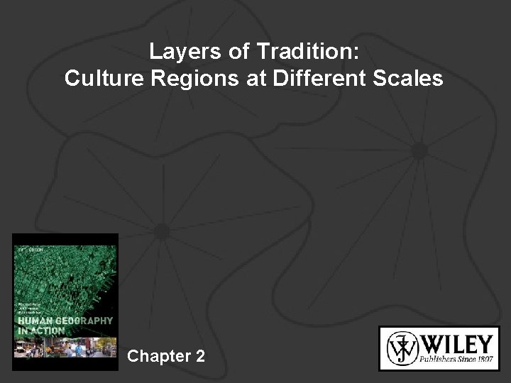 Layers of Tradition Culture Regions at Different Scales