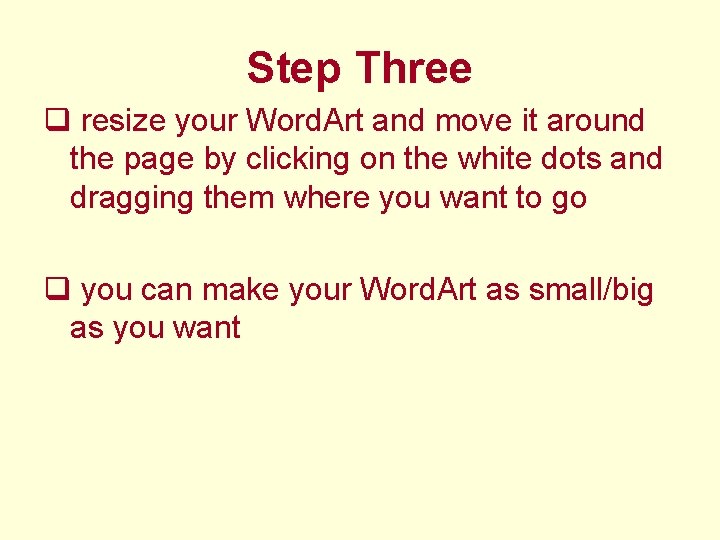 Power Point Word Art Word Art for Beginners