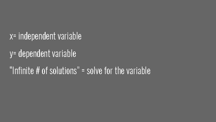 Linear Equations Notes Practice Things to remember An