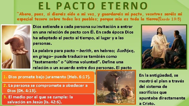 CONCEPTOS BSICOS DEL PACTO Leccin 2 para el