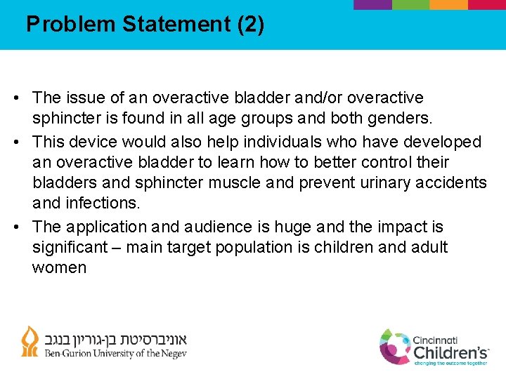 Portable Biofeedback for Bladder Control Dr Pramod Reddy