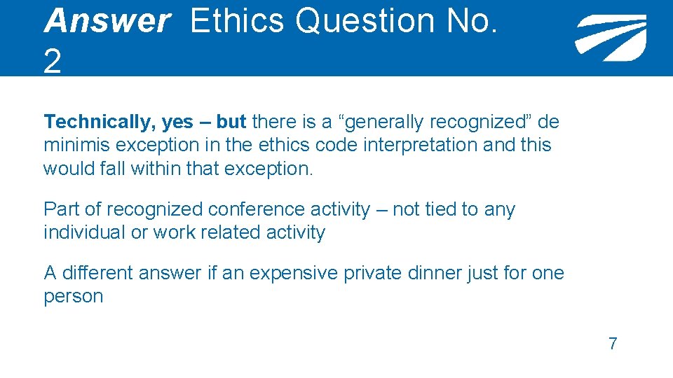 CONFLICTS AND ETHICS Yakima Regional Clean Air Agency