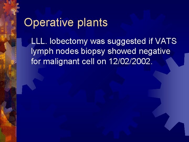 Case presentation Present by R 1 Brief history