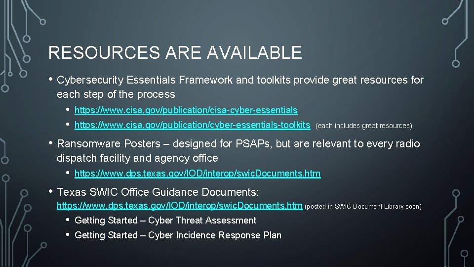 CYBERSECURITY DEMYSTIFIED PROTECTING YOUR AGENCY AND HOW TO