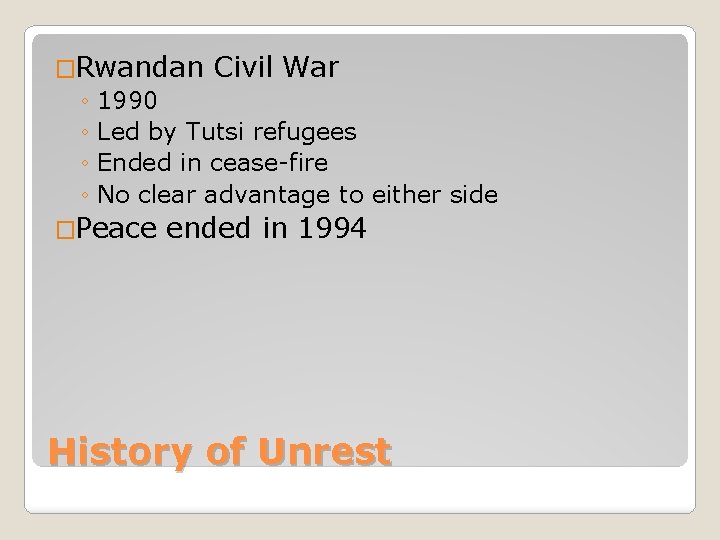 Hotel Rwanda Historical Background of Rwandan Genocide in