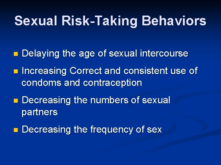 Risk and Protective Factors Important Considerations in Teen