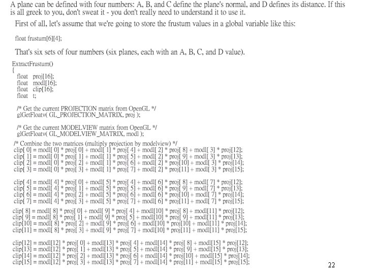 Projection Matrix 3 D Bounding Box Clipping TongYee