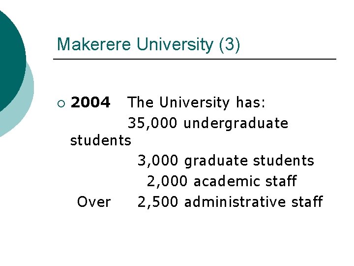 North South Collaboration The Case of Ui B