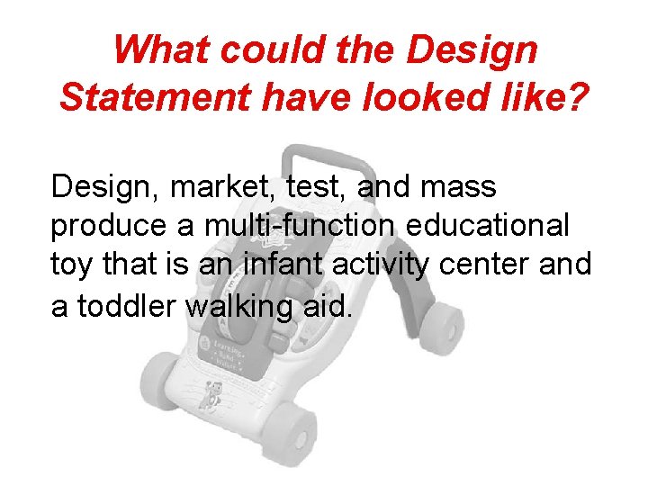 Writing a Design Brief Introduction to Engineering Design