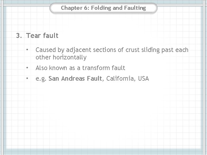 Chapter 6 Folding and Faulting Folding Compression causes
