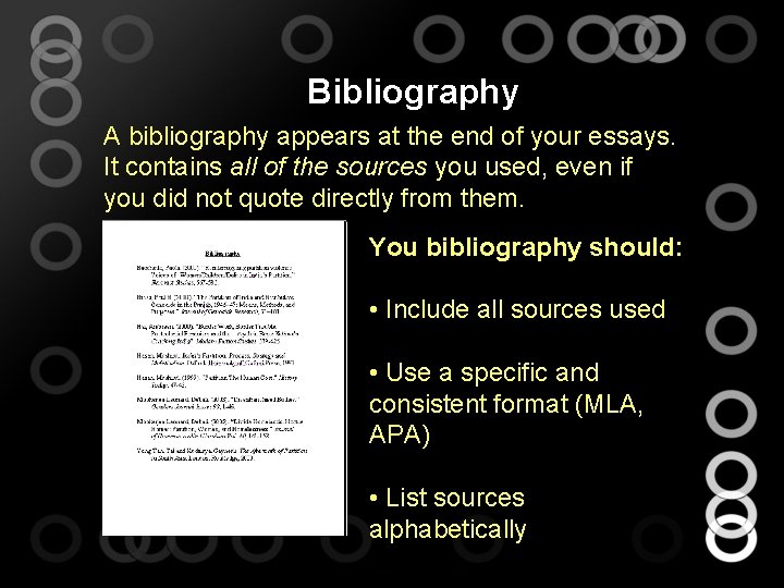 Plagiarism Citation Paraphrase Referencing Sources Bibliography ...