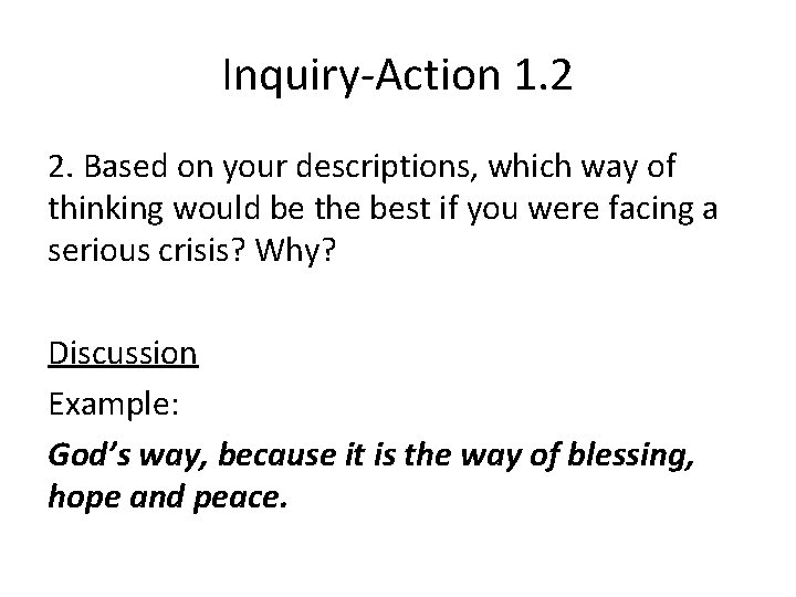 Survival Quest Introduction Session 2 Appreciating good stress