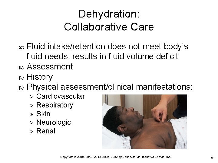 Concept Basic Fluid and Electrolyte Balance Exemplar Fluid