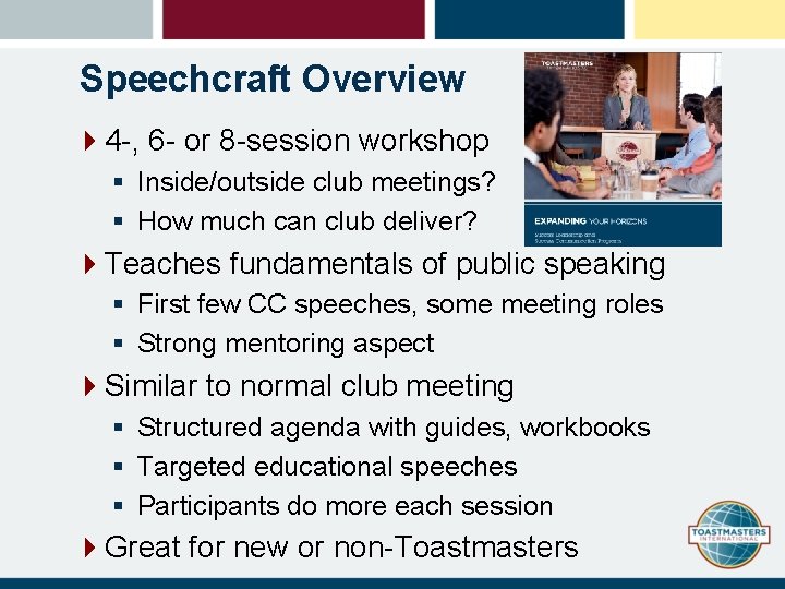 How Speechcraft Helped Increase Our Membership and Can
