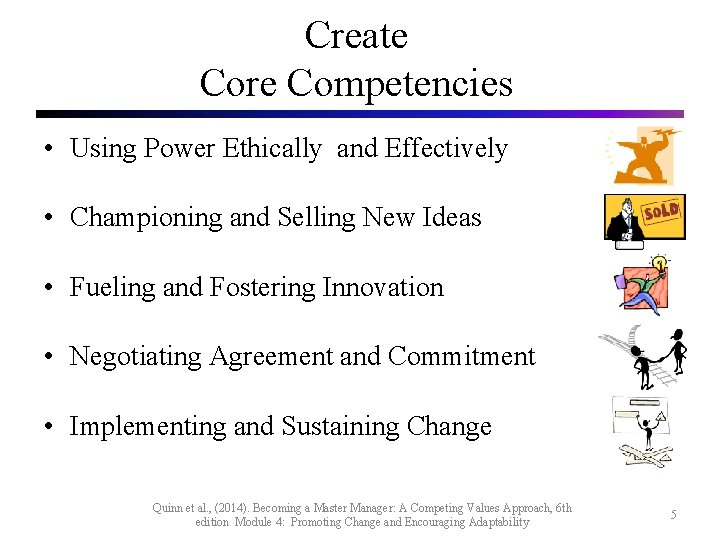 Collaborate Create Module 4 Control Compete Promoting Change