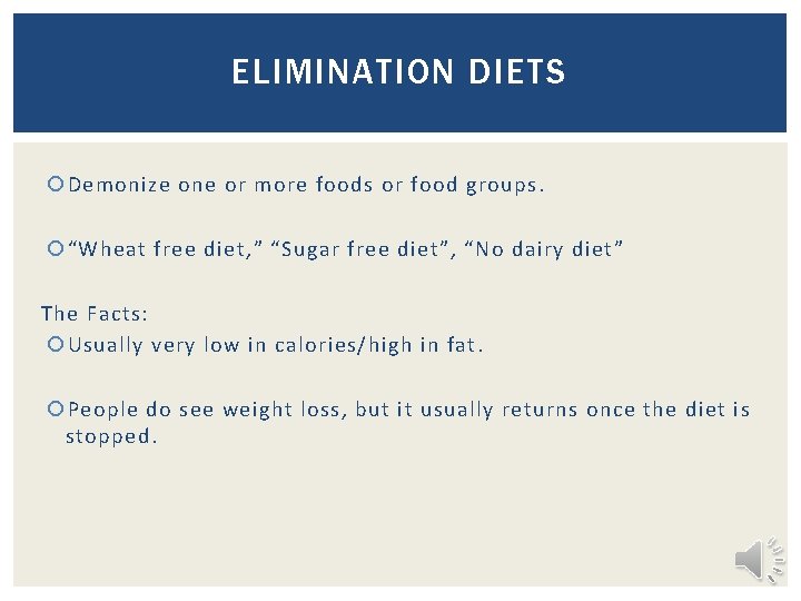 DEBUNKING DIET MYTHS Natalie Ebrom RD LD WHAT