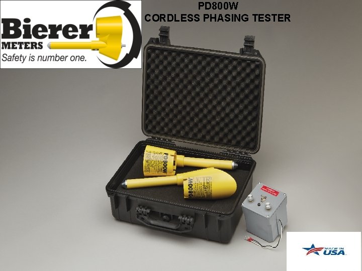 PD 800 W CORDLESS PHASING TESTER OVERVIEW Theory