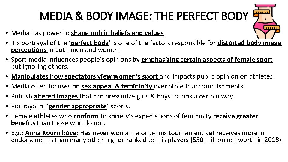 MEDIA BODY IMAGE BODY TYPE 3 BROAD CATEGORIES