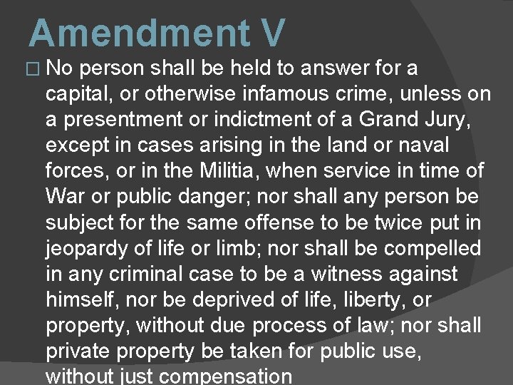 THE BILL OF RIGHTS THE FIRST 10 AMENDMENTS