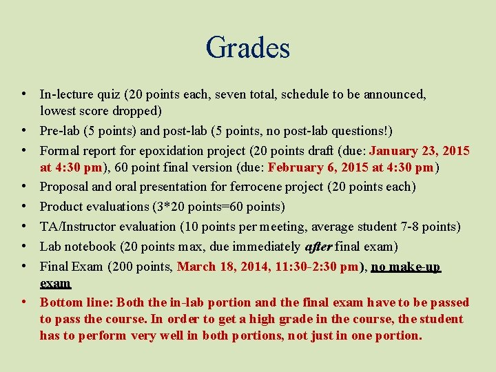 Lecture 1 a Course Overview I Why do