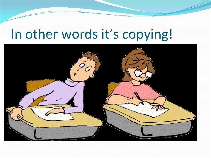 Avoiding plagiarism by citing your sources What is