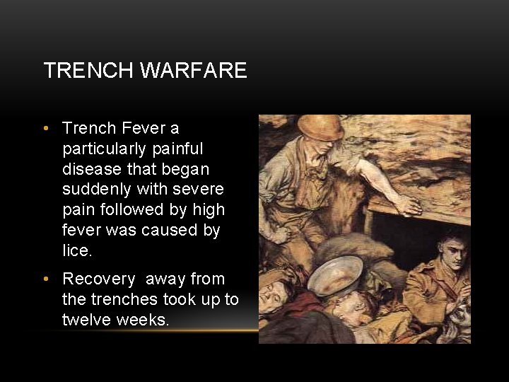 WORLD WAR ONE War and Peace WARFARE Technology