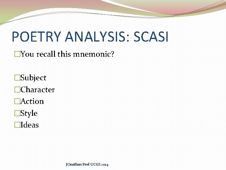 My Last Duchess SCASI 25 September 2021 JOnathan