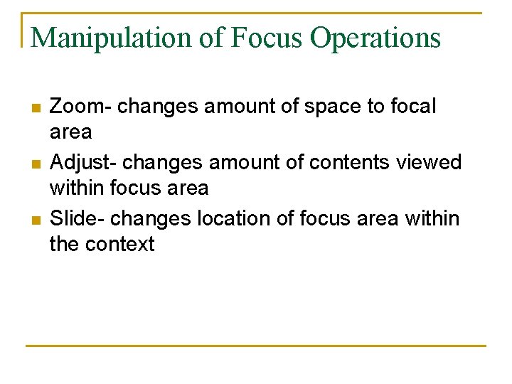 Table Lens From papers 1 and 2 By