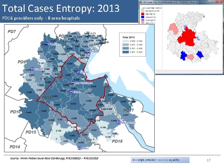 Investigation of Hospital Entropy Amanda Dulin May 2014