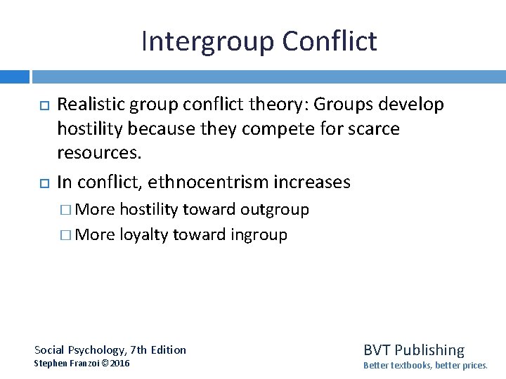 Chapter 6 Stereotypes Prejudice and Discrimination Learning Objectives