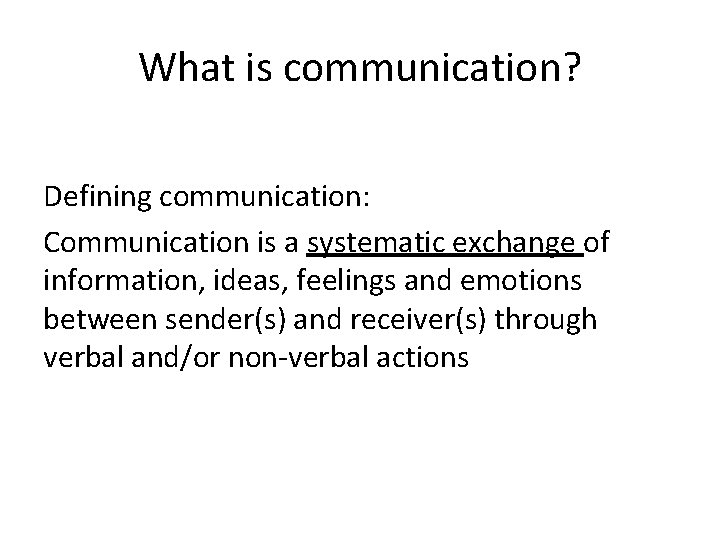 Communication Skills by Akhtar Abbas What is communication