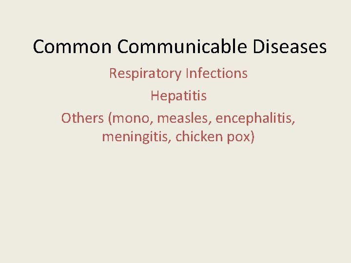 What is communicable A disease that is spread